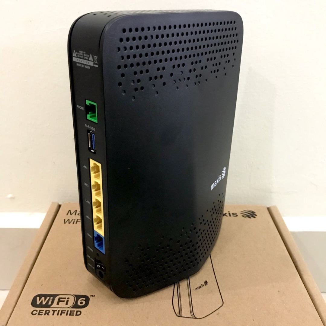 USED Maxis Fibre Wifi 6 Router AR2140 Computers Tech Parts