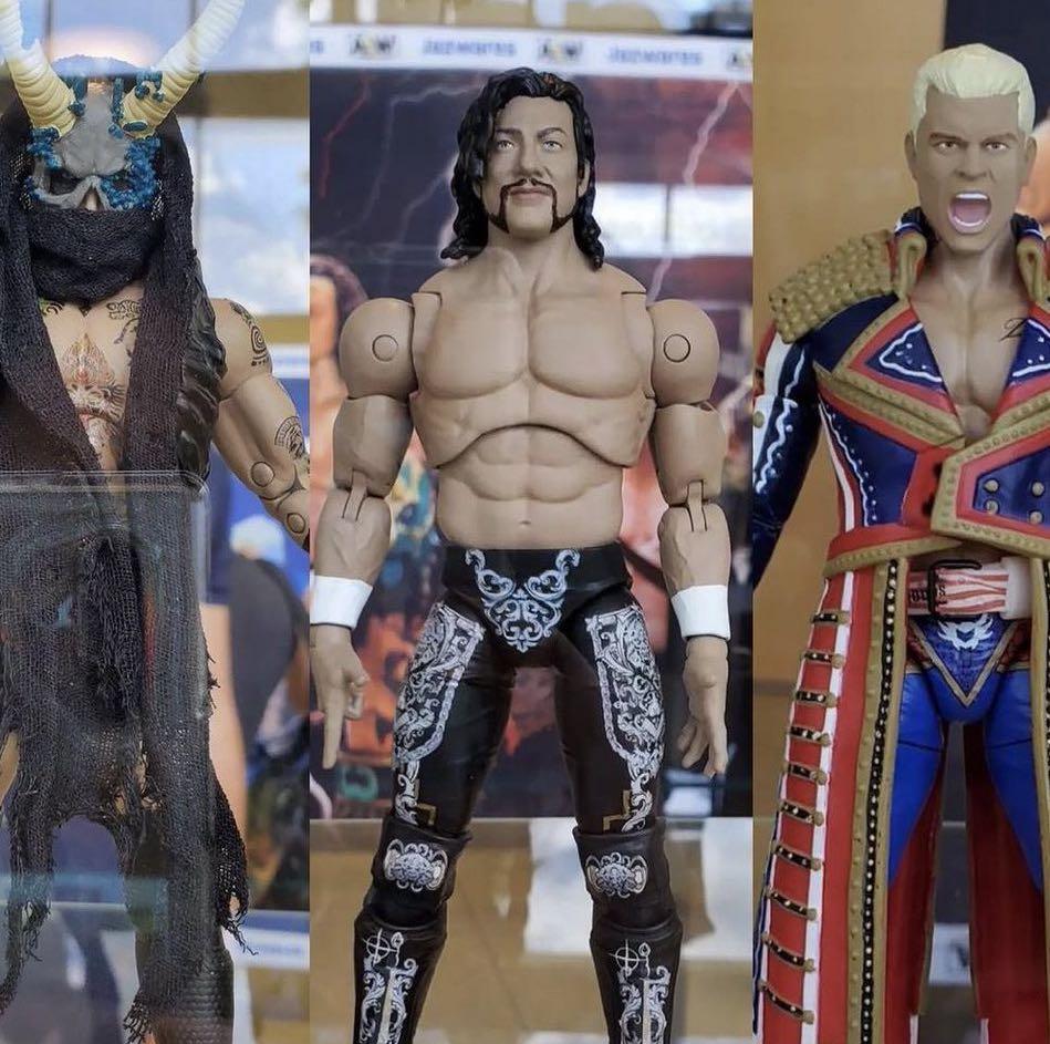 Po Aew Jazwares Supreme Series And Cody Rhodes Britt Baker