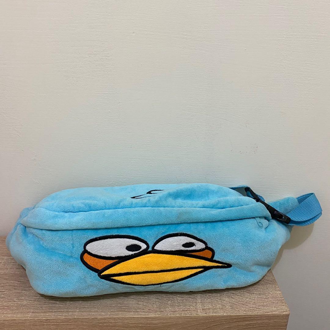 近全新angry birds 憤怒鳥 腰包 她的時尚 包包與錢包 皮夾卡片套在旋轉拍賣