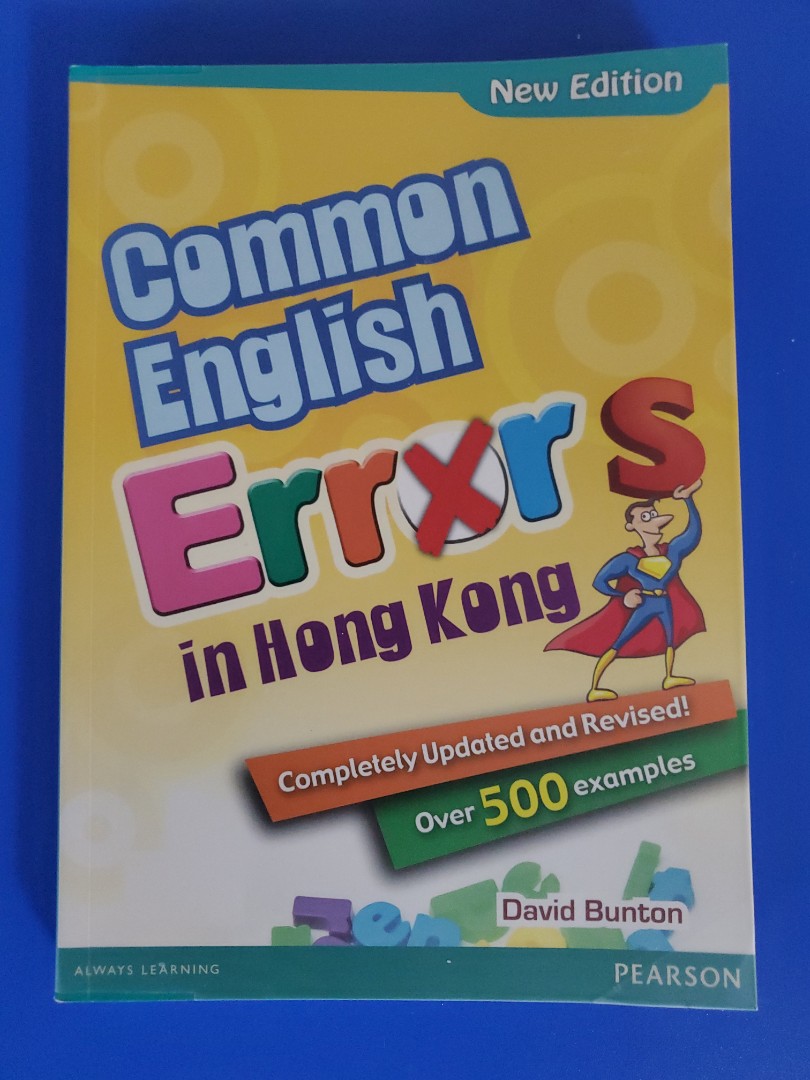 Common English Errors in Hong Kong 興趣及遊戲 書本 文具 教科書 Carousell