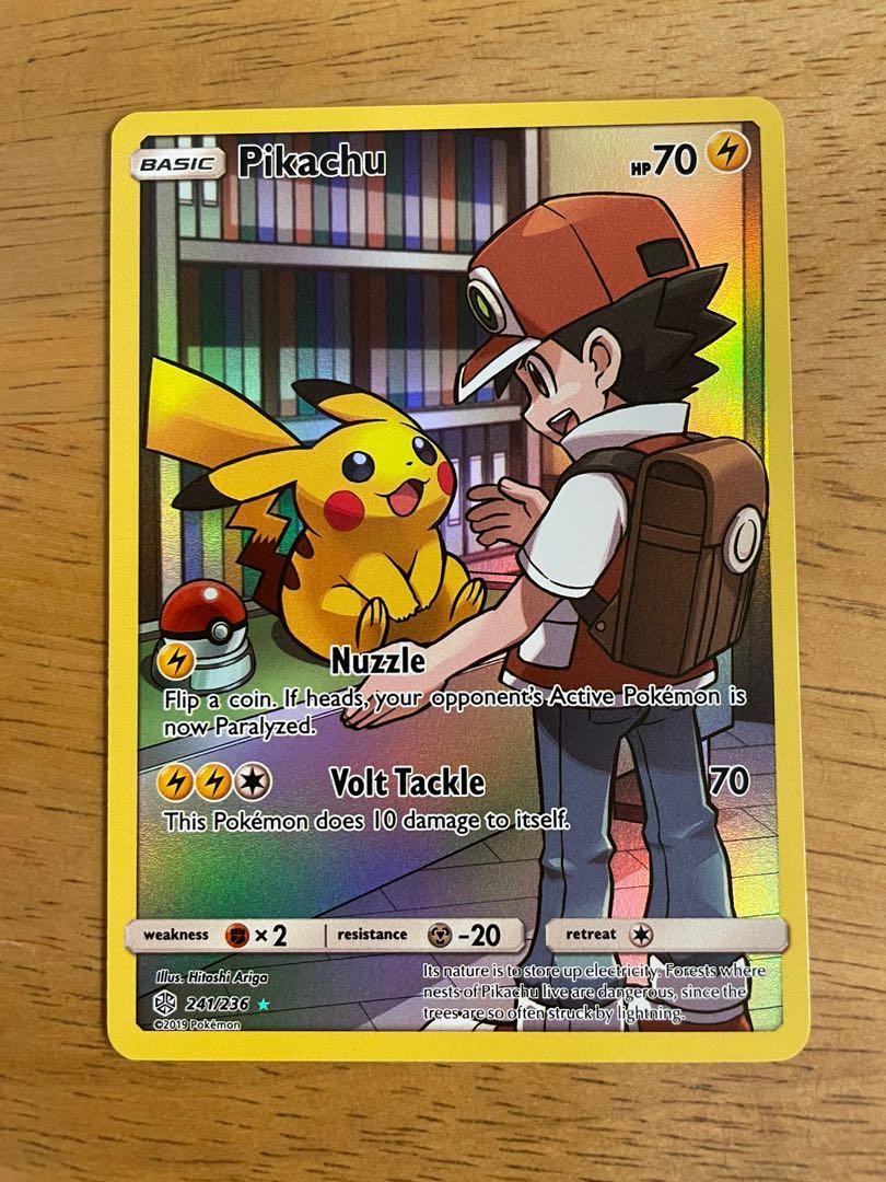 Pikachu Secret Rare Cosmic Eclipse 241 236 Pokemon TCG Hobbies