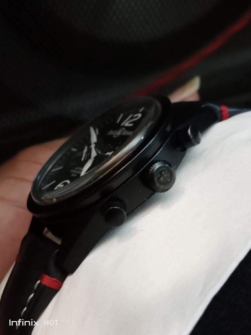 Bell Ross AUTOMATIC Chronograph ORIGINAL SWISS Barang Mewah Jam