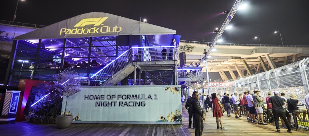 2022 Paddock Club Singapore Grand Prix F1 Tickets Tickets Vouchers