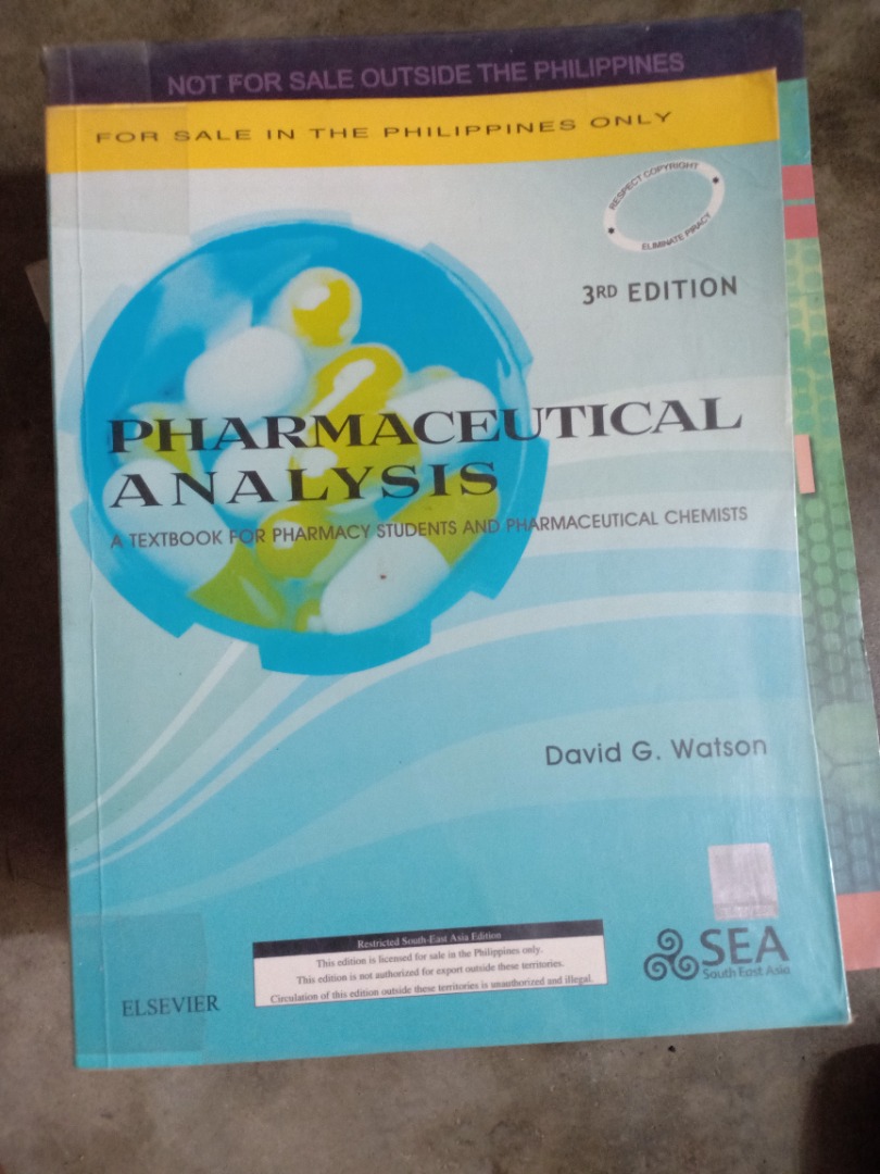 Pharmaceutical Analysis 3rd Edition Hobbies Toys Books Magazines