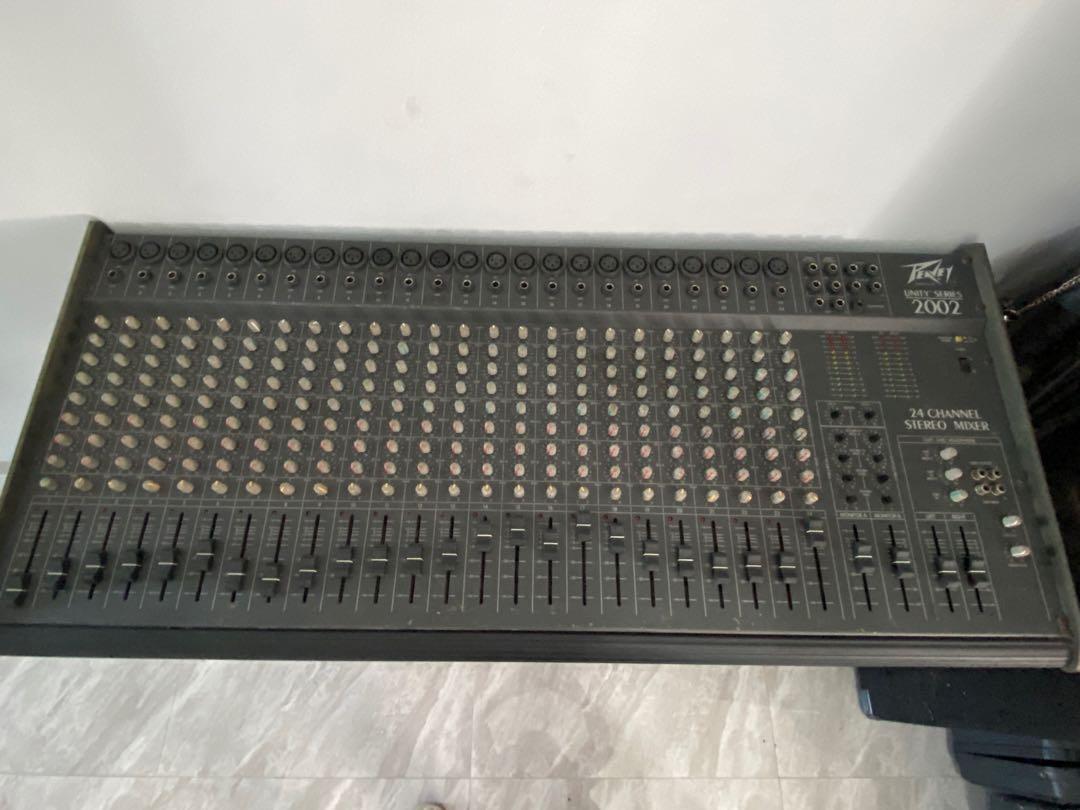 Mixer Peavy Unity 2002 Musik Media Aksesoris Di Carousell