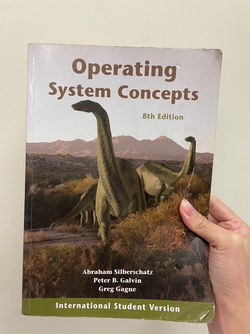 資工 恐龍書 Operating System Concepts 書籍休閒與玩具 書本及雜誌 評量練習在旋轉拍賣