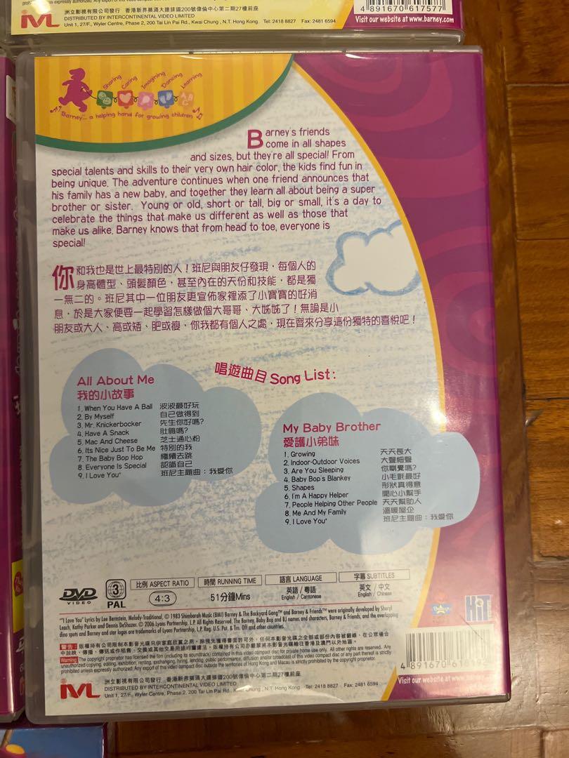 Barney DVDs 兒童孕婦用品 嬰兒玩具 Carousell