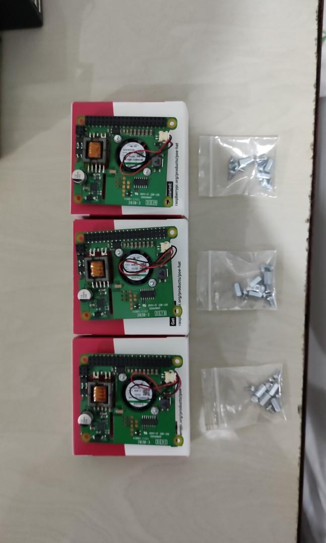Raspberry Pi 4 POE Hat Computers Tech Parts Accessories Other
