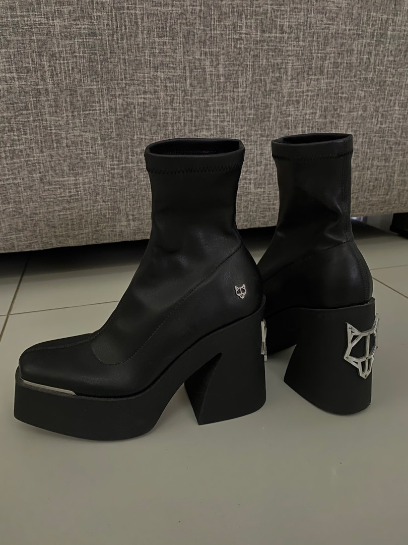 Naked Wolfe Illuminate Black Women S Fashion Footwear Boots On Carousell