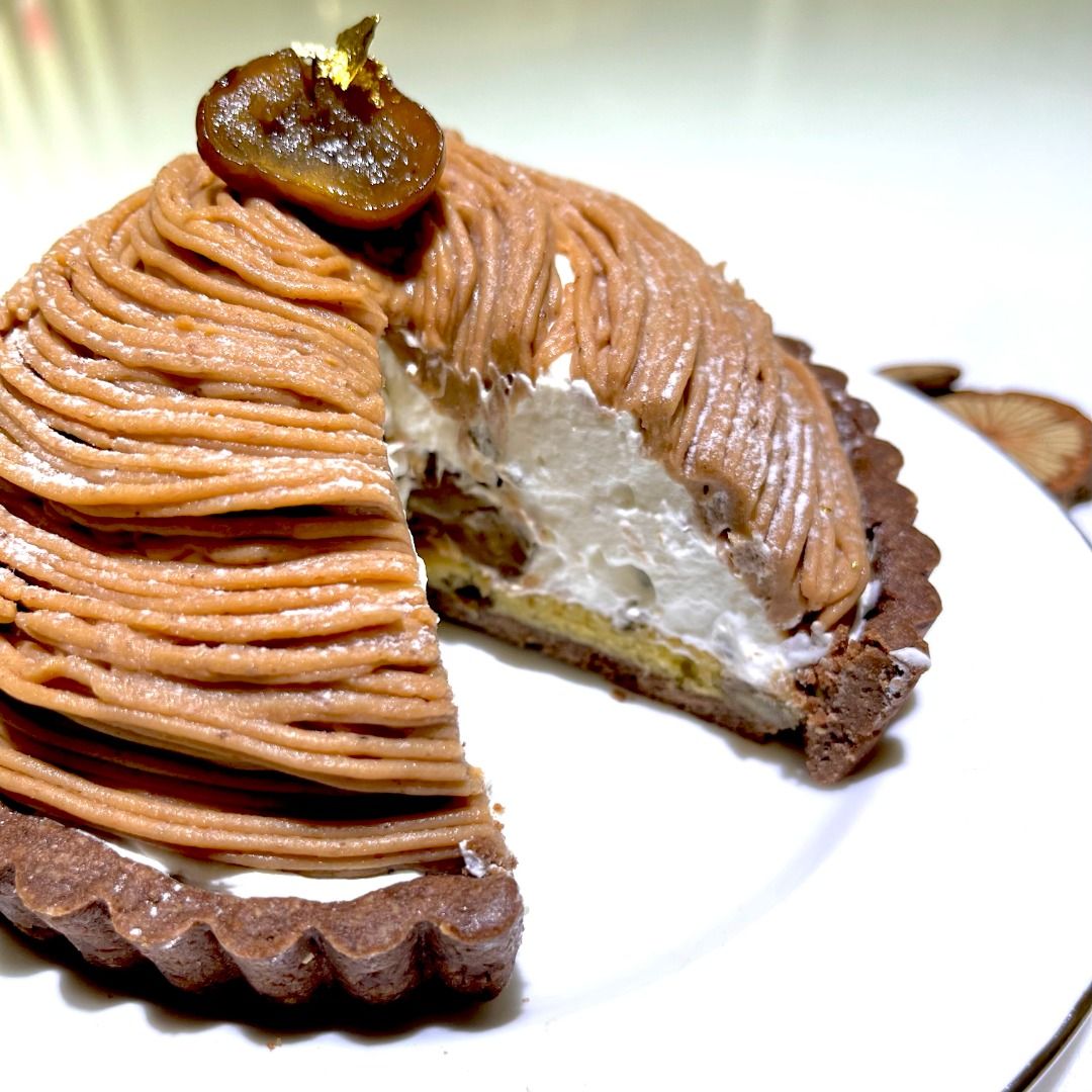 蒙布朗栗子撻 Mont Blanc Tart 嘢食 嘢飲 本地食物 Carousell