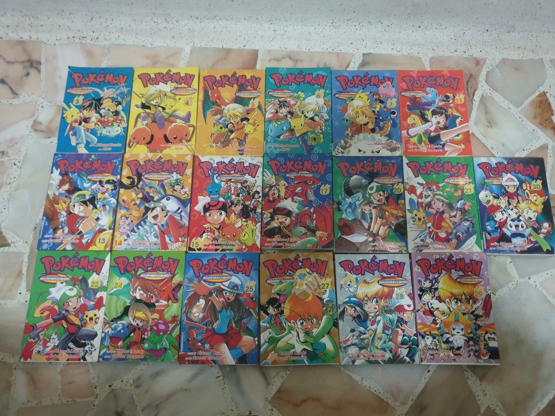 OOP Pokemon Adventures Chuang Yi English Manga Comic Komik Hobbies