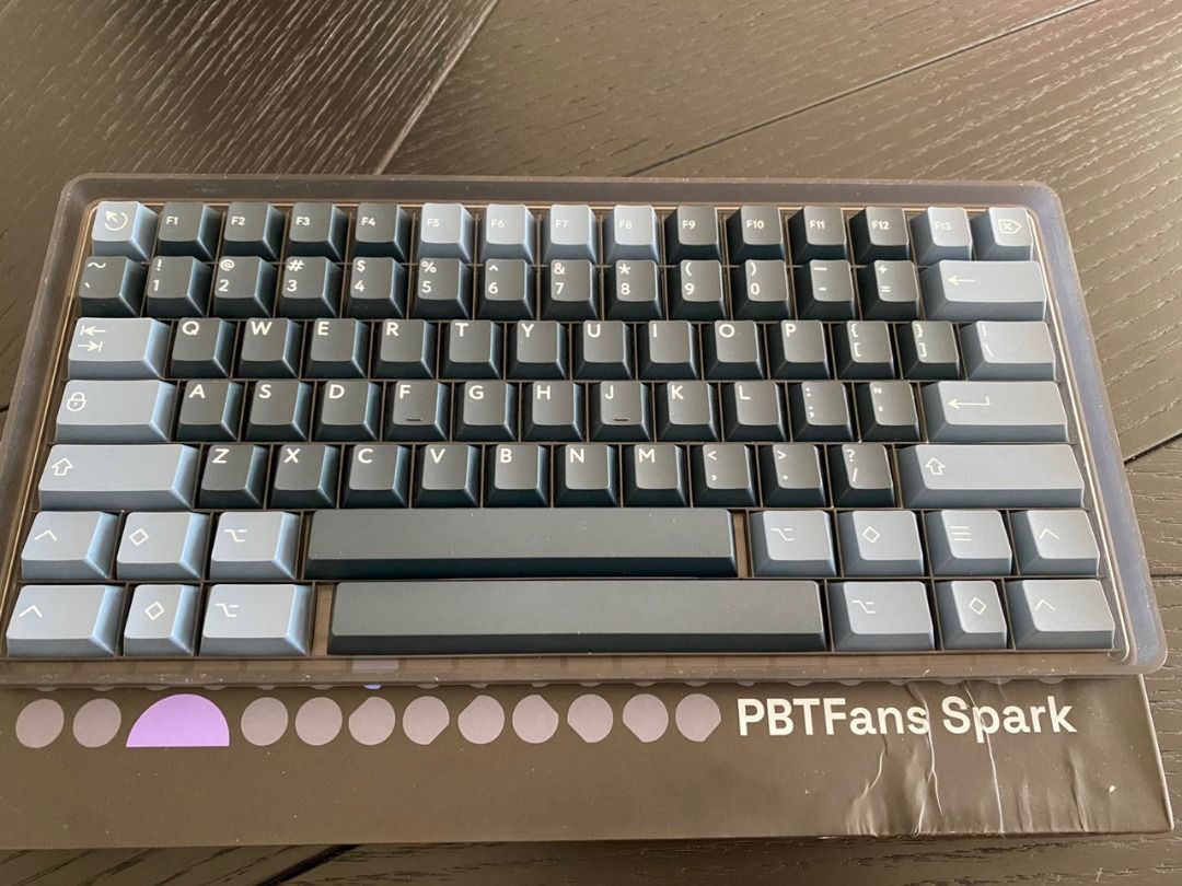 PBTfans Spark Custom Mechanical Keyboard Keycap 電腦科技 電腦周邊及配件 電腦鍵盤及