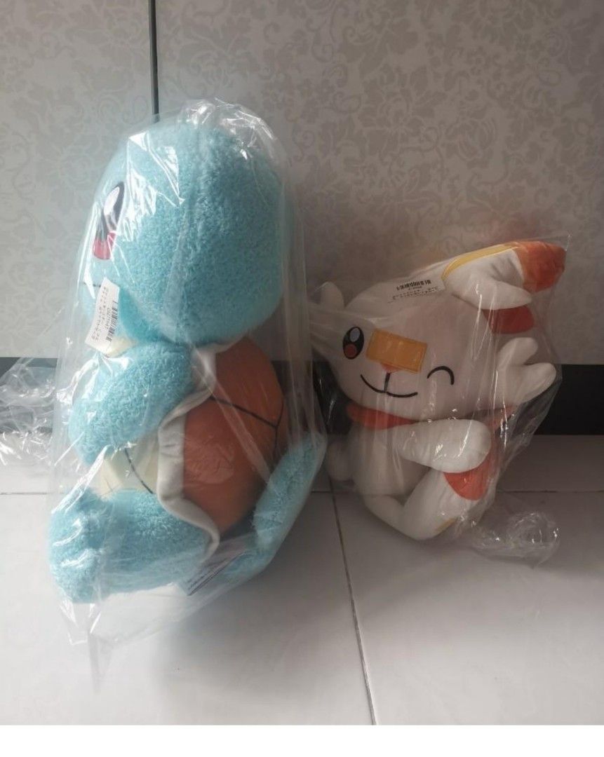 Authentic Toreba Japan Pokemon Relaxing Time Big Plushy Squirtle Soft Toy Plush Plushie