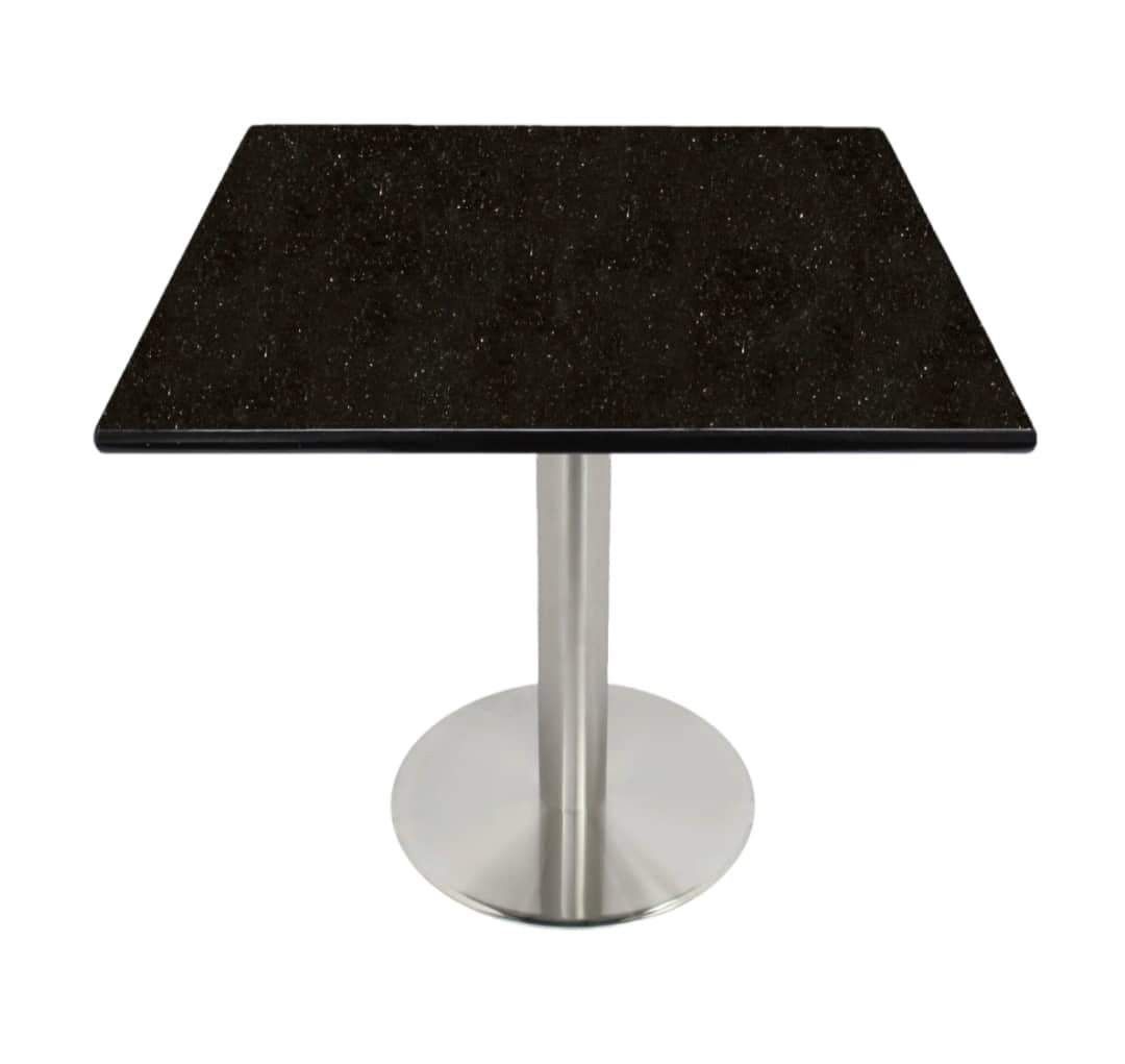 Premium Granite Black Square Table On Carousell