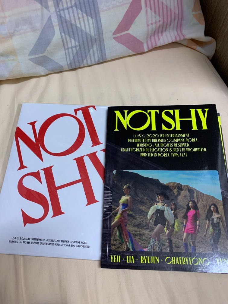 ITZY Not Shy Album Hobbies Toys Collectibles Memorabilia K Wave On Carousell