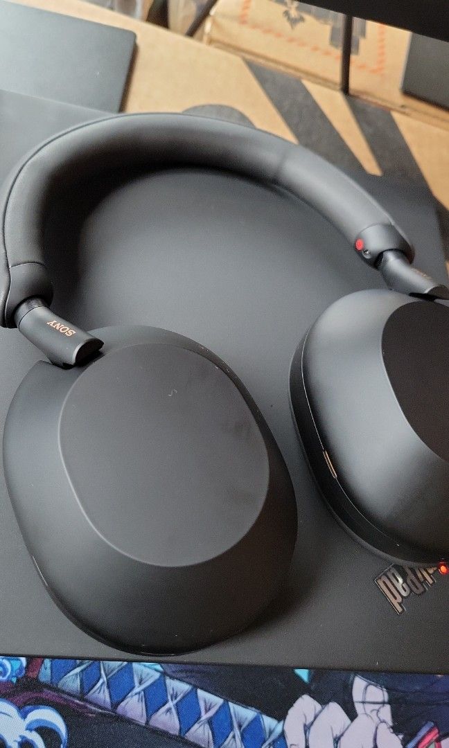 Sony WH 1000XM5 XM5 Black Audio Headphones Headsets On Carousell