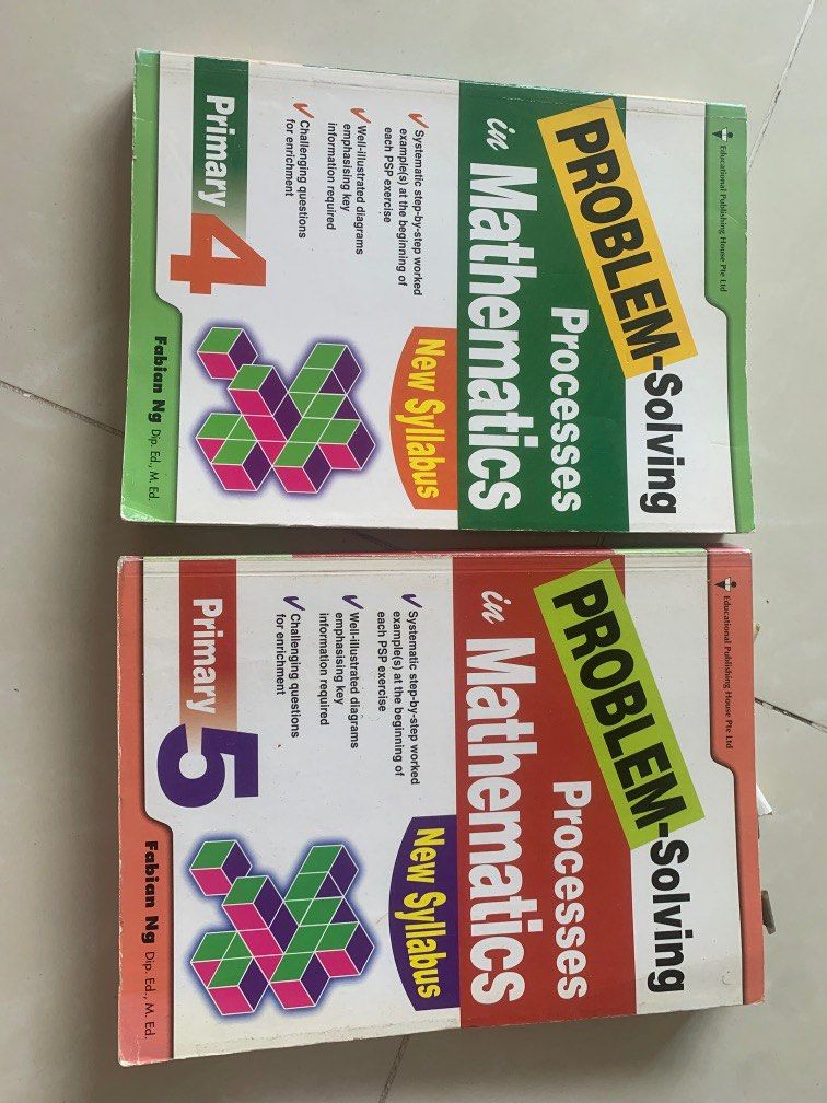 P4 And P5 Problem Solving Processes Math By Fabian Ng Hobbies Toys