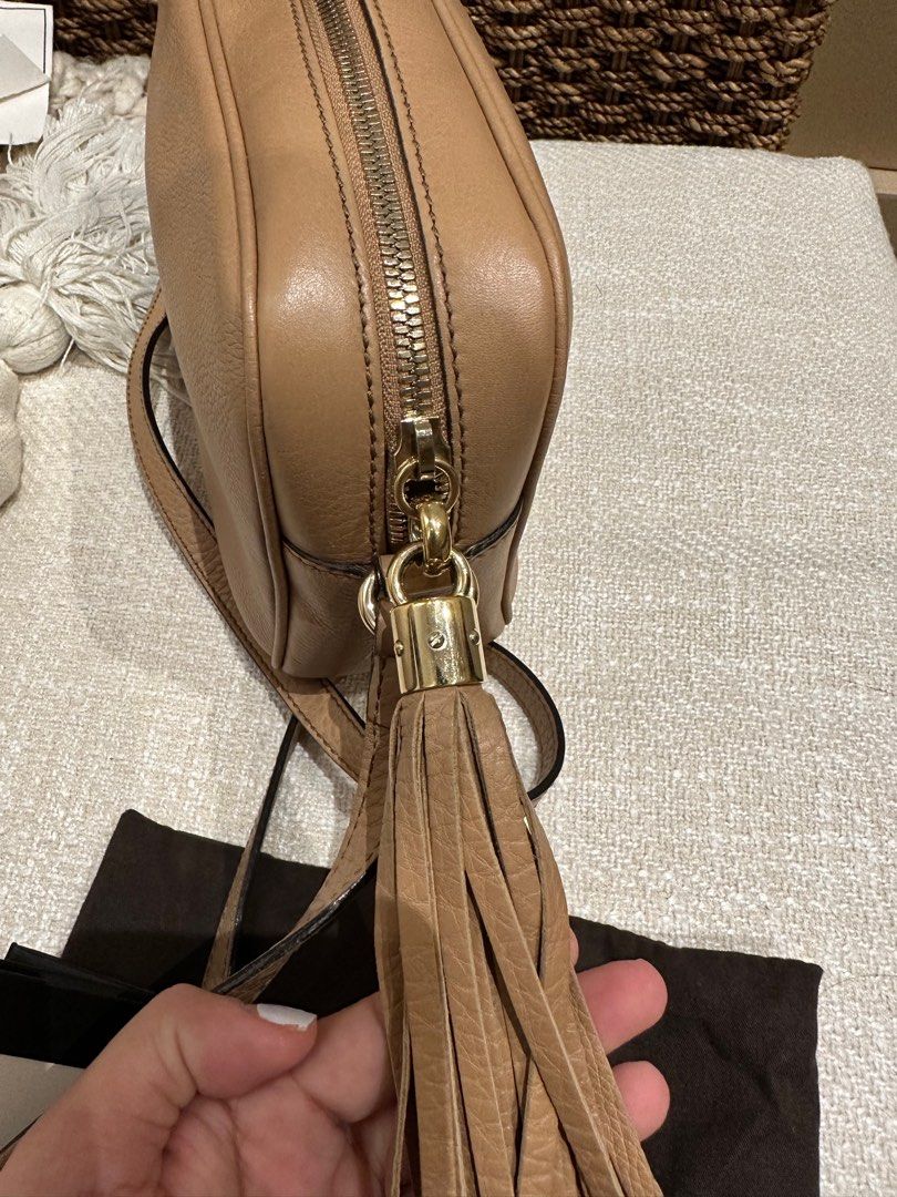 Gucci Soho Camera Bag Nude Luxury Bags Wallets On Carousell