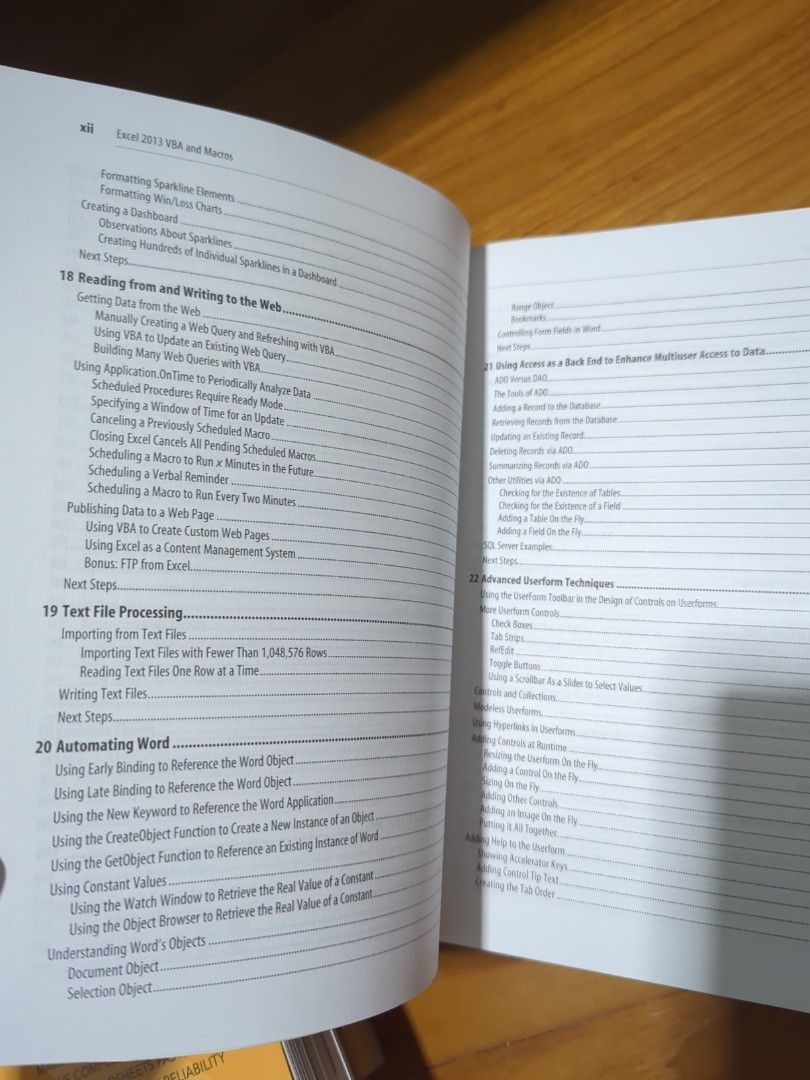 Microsoft Excel Vba And Macros Hobbies Toys Books Magazines