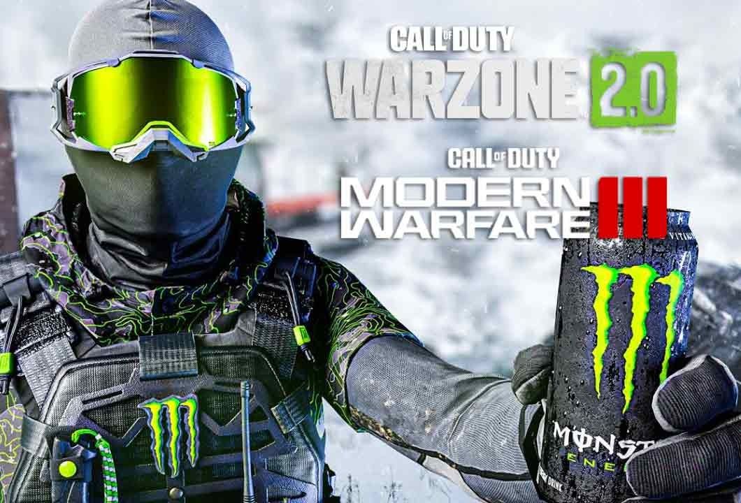 Call Of Duty Modern Warfare III MW3 Warzone Monster Energy Beast