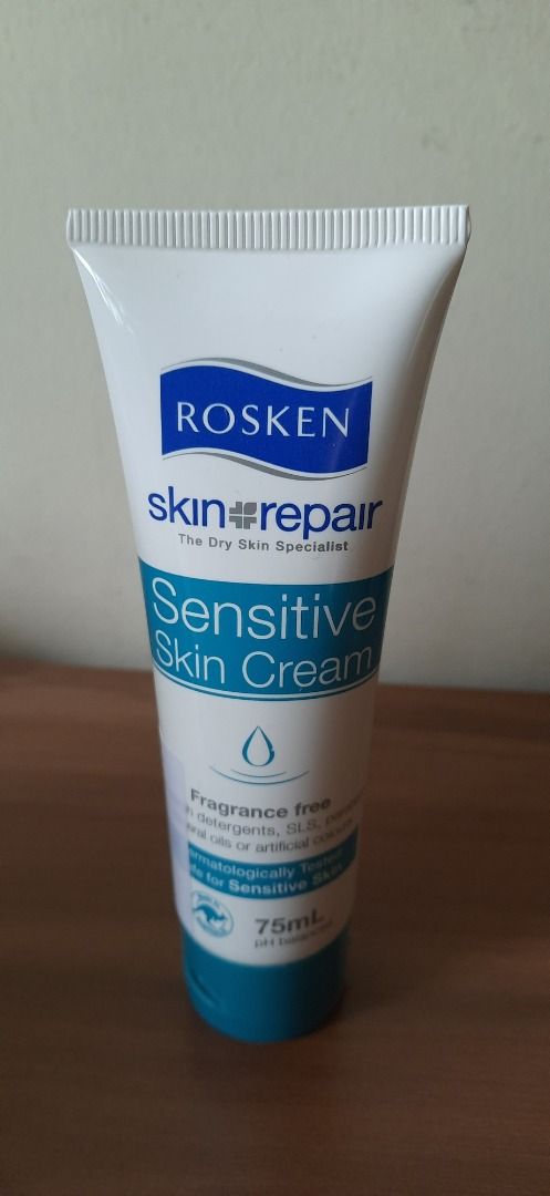 Rosken Fragrance Free Sensitive Skin Cream 75ml Beauty Personal