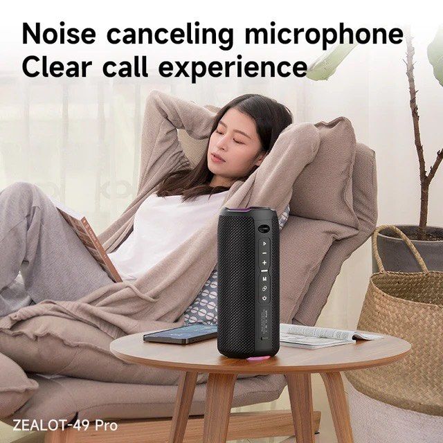 Zealot S49 Pro Wireless Bluetooth Speaker Audio Soundbars Speakers
