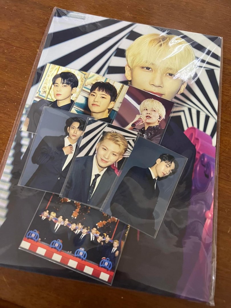 seventeen TMA 3吋小卡 A4大卡 迷十克拉盤 未拆 哩哩扣扣 其他在旋轉拍賣