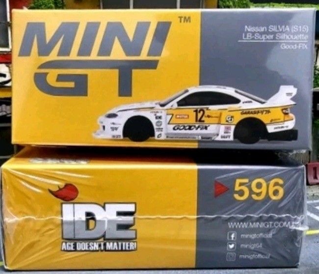 Mini GT Nissan Silvia S LB Super Silhouette Good Fix Indonesia Exclusive IDE