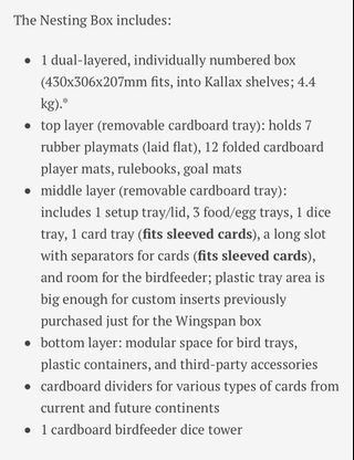 全新 展翅翱翔 限定收納大盒 Wingspan 興趣及遊戲 玩具 遊戲類 Carousell