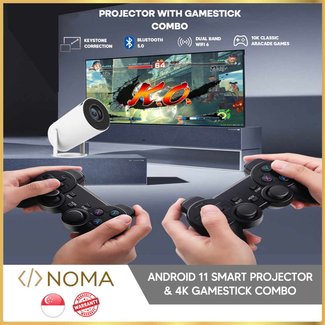 Sg Anroid Smart Projector K Gamestick Combo Wifi Android