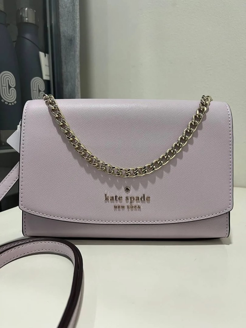 Kate Spade Carson Convertible Crossbody In Lilac Moon Luxury Bags