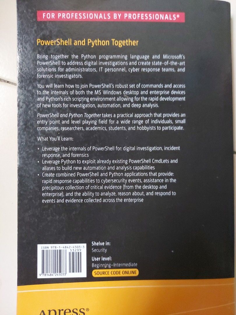 PowerShell And Python Together Hobbies Toys Books Magazines