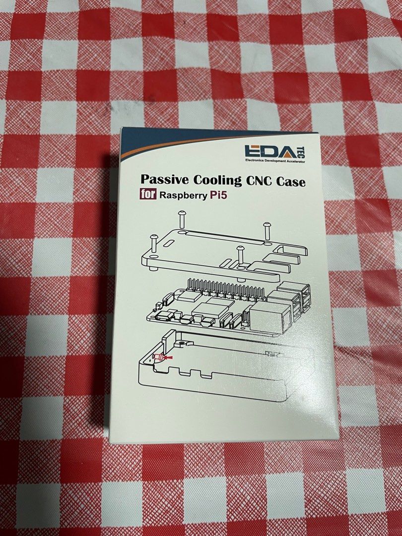 Edatec Raspberry Pi 5 Fanless Case Computers Tech Parts