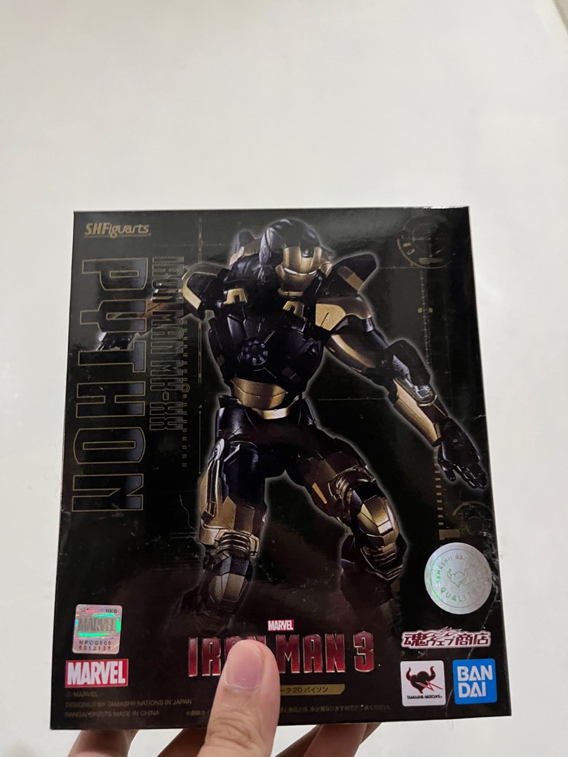 SH Figuarts Ironman Mk XX Python Hobbies Toys Toys Games On Carousell