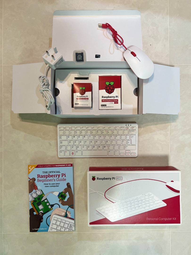 Complete Raspberry Pi 400 Kit Computers Tech Desktops On Carousell