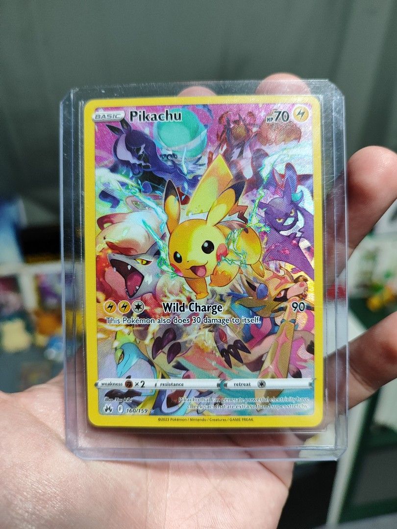 Pikachu Secret Crown Zenith Hobbies Toys Toys Games On Carousell