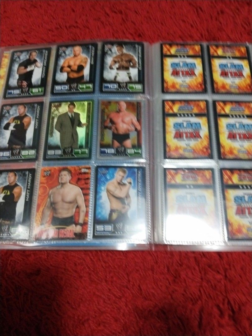 Slam Attax Collectors Binder Hobbies Toys Toys Games On Carousell