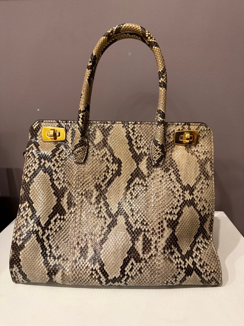 Miu Miu Python Handbag Luxury Bags Wallets On Carousell