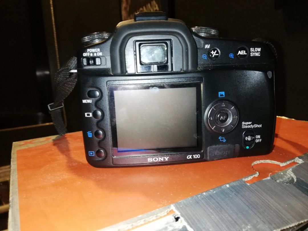 Sony A100 DSLR Camera Photography Cameras On Carousell