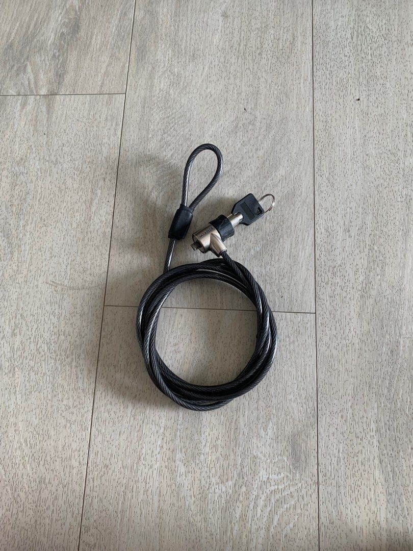 Dataflex Notebook Security Cable Lock For Dell Or HP Wedge Noble