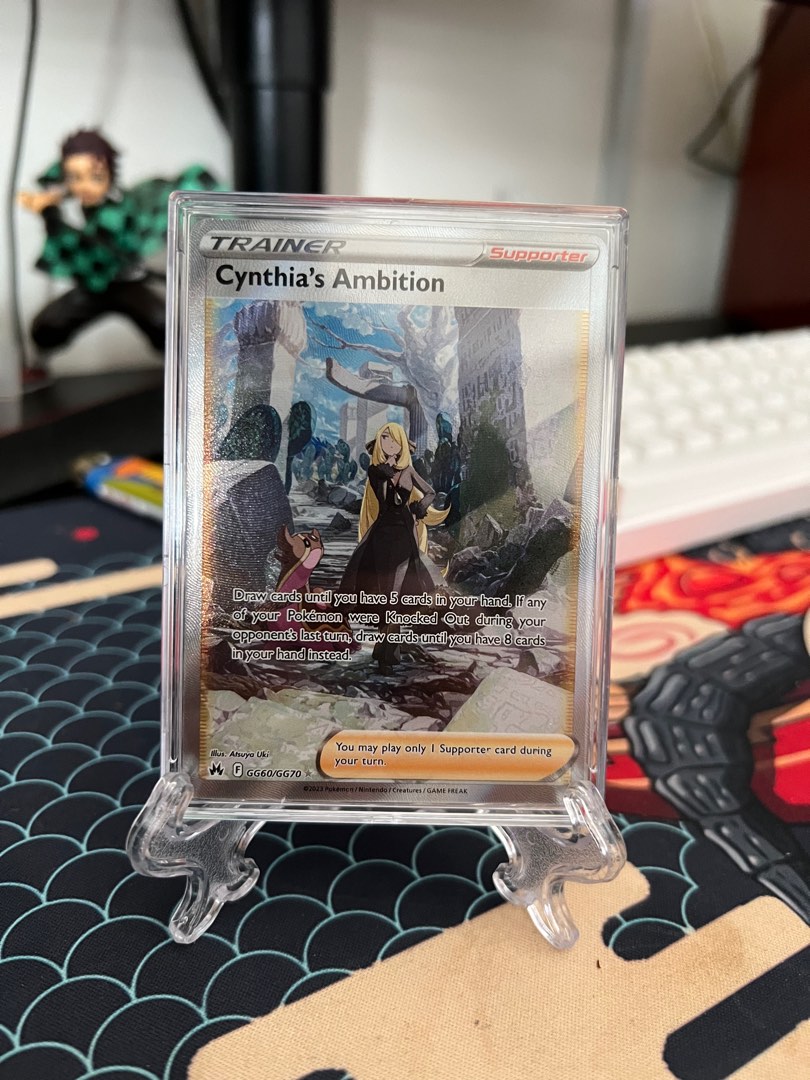 Pokemon TCG Cynthia S Ambition Hobbies Toys Toys Games On Carousell