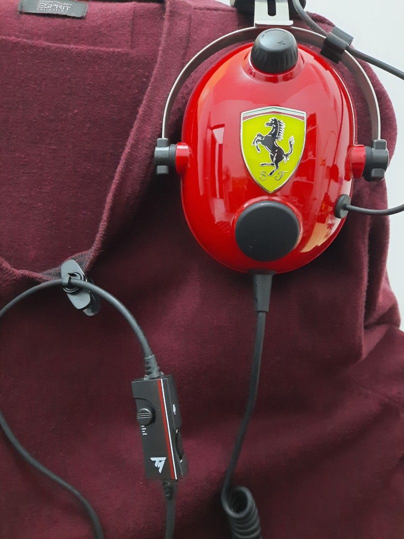 Thrustmaster Ferrari Headphone Audio Headphones Headsets On Carousell