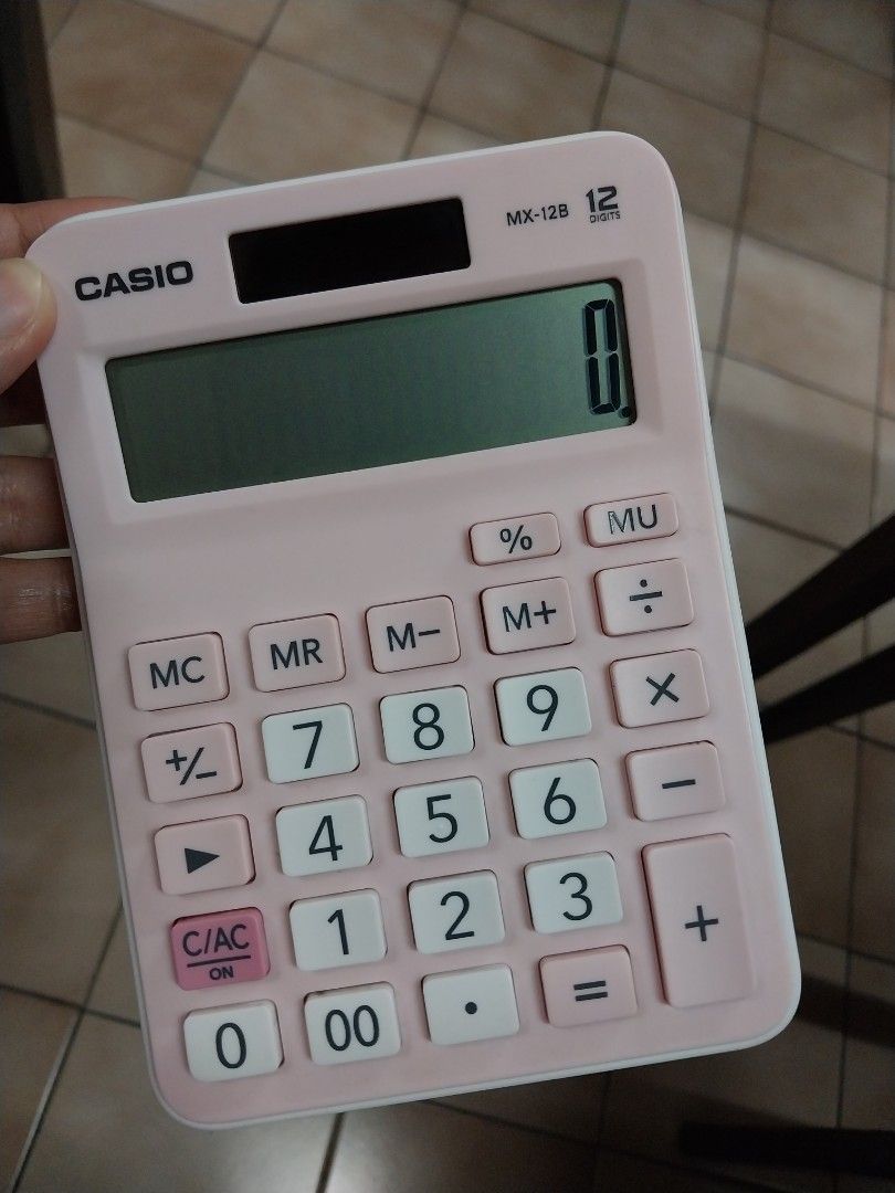 CASIO BASIC CALCULATOR MX 12B Computers Tech Office Business