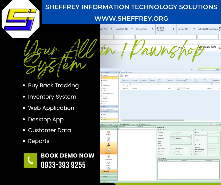 Online Pawnshop System With Desktop Application Computers Tech