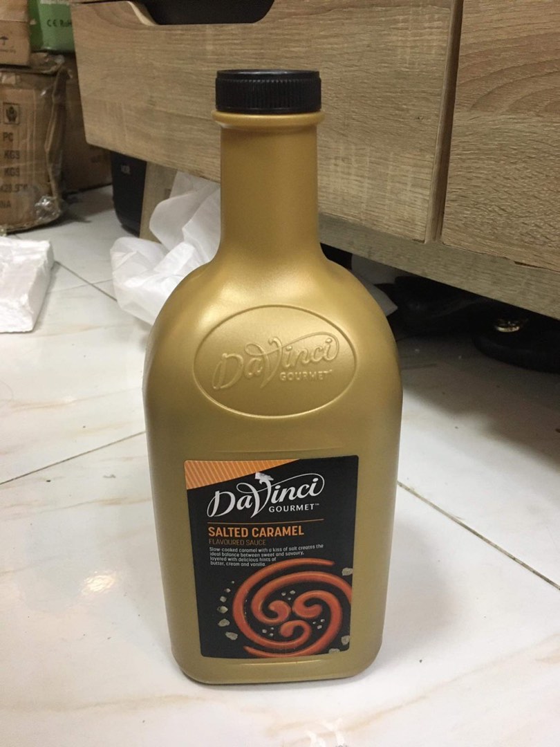 Da Vinci Gourmet Caramel Sauce Liters Food Drinks Other Food Drinks On Carousell