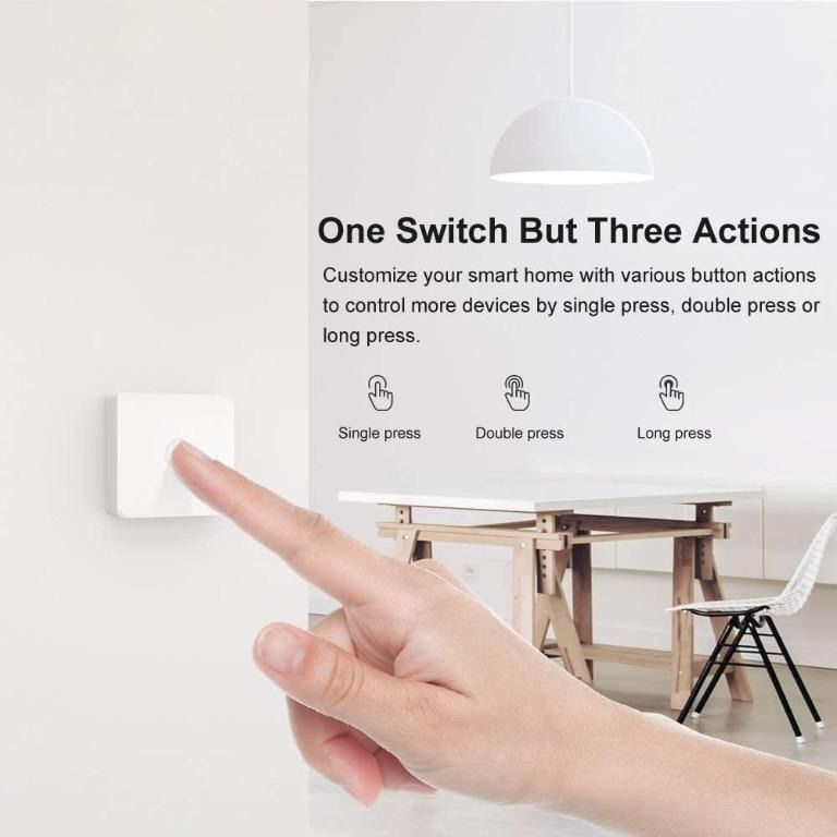 T723 SNZB 01 SONOFF Zigbee Wireless Switch Supports To Create Smart