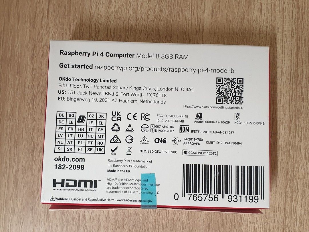 Raspberry Pi B Gb Computers Tech Parts Accessories Computer
