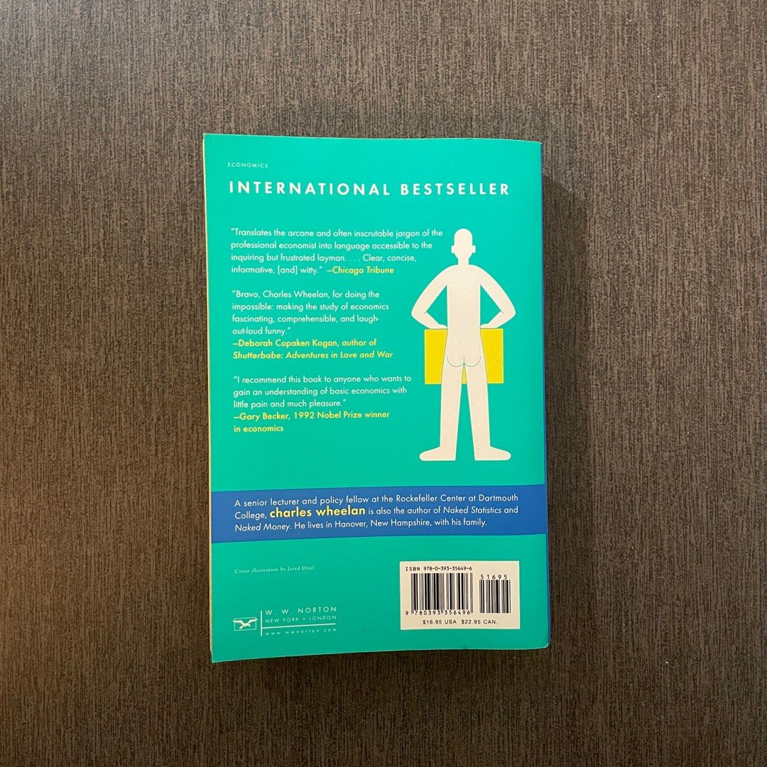 Naked Economics by Charles Wheelan 興趣及遊戲 書本 文具 小說 故事書 Carousell