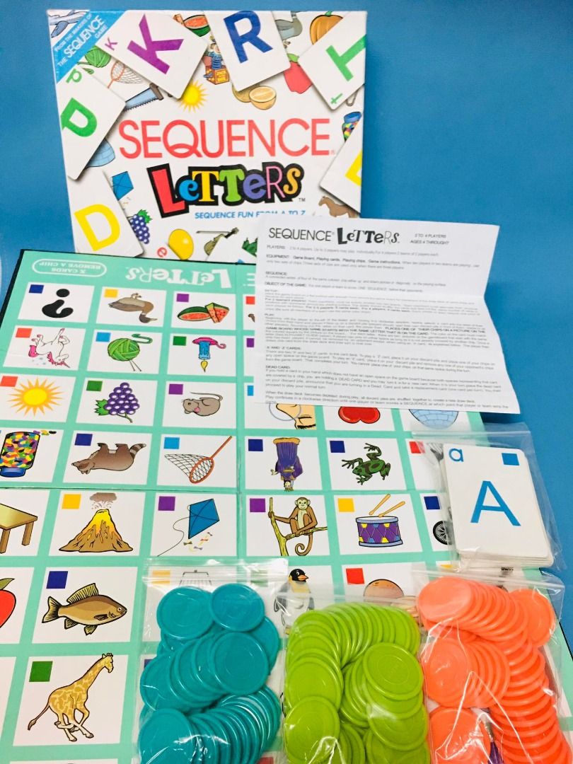 Sequence Letters Sequence Fun From A To Z Hobbies Toys Toys