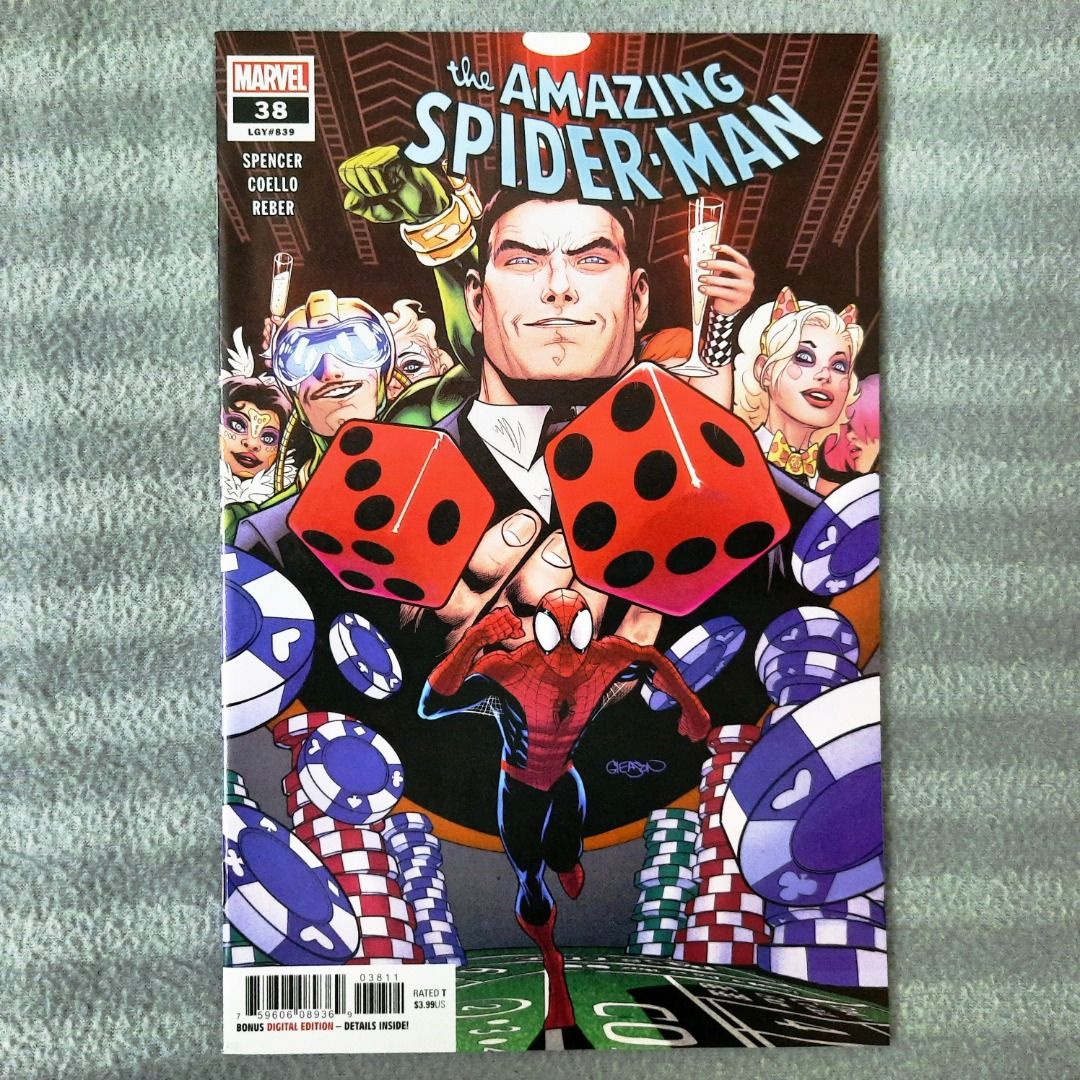 Amazing Spider Man 38 6th Series Marvel Comics Nick Spencer Iban